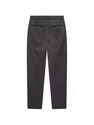 Emporio Armani Elasticated Waistband Straight-leg Trousers