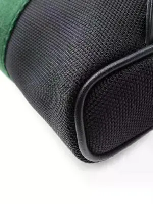 Gucci 2010s Web Stripe Belt Bag - Black