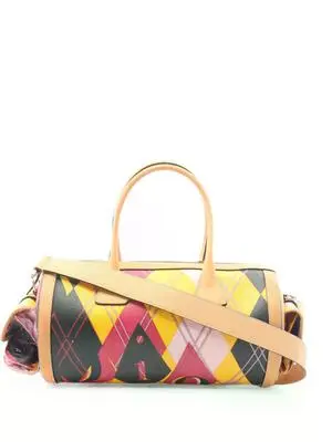 Dior 2010s Geometric-print Tote Bag - Neutrals