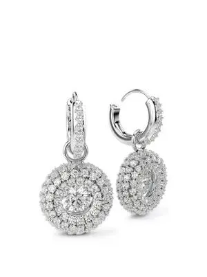 SWAROVSKI Crystal-embellished Drop Earrings - Silver