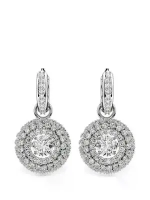 SWAROVSKI Crystal-embellished Drop Earrings - Silver