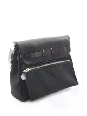 Hermès Mini Herbag Zip Shoulder Bag - Black