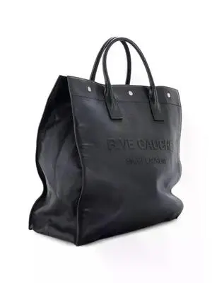 Saint Laurent Rive Gauche Leather Tote Bag