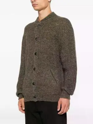 Giorgio Armani Rib-trimmed Button-up Cardigan