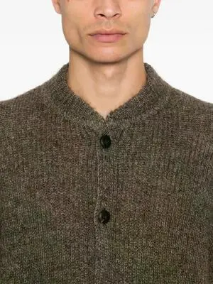 Giorgio Armani Rib-trimmed Button-up Cardigan