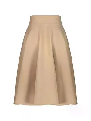 Red Valentino Button-up Midi Skirt - Neutrals