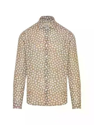 GHIRARDELLI NEXT Floral-print Long-sleeve Shirt
