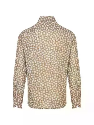 GHIRARDELLI NEXT Floral-print Long-sleeve Shirt