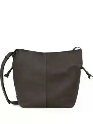 Marc O'polo Sienna Drawstring Leather Shoulder Bag - Green