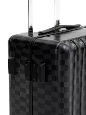 SPRAYGROUND Shark Mouth Checkered Suitcase