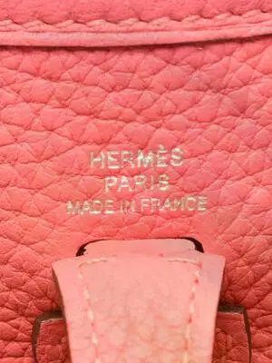 Hermès 2000s Tpm Evelyn Tote Bag - Pink