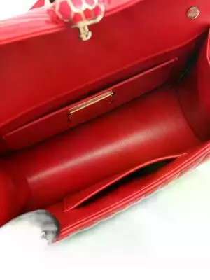 BVLGARI 2010s Serpenti Diamond Blast Tote Bag
