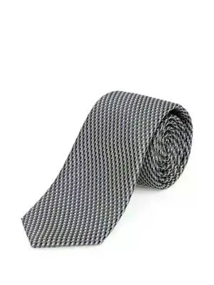 JOOP! Micro-patterned Tie - Blue