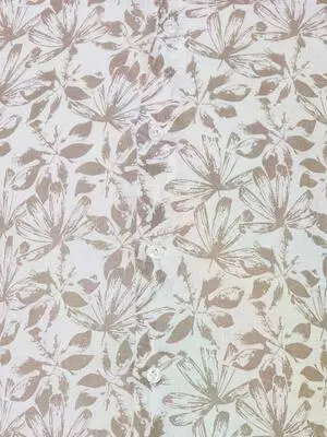 SONRISA Leaf-print Long-sleeve Shirt