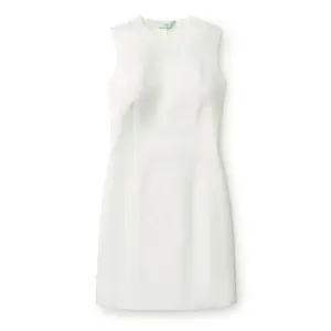 HEDGE Taft Performance Shift Midi Dress - White