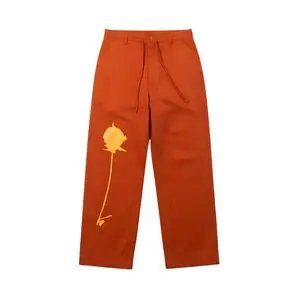 LILIA MUNN Organic Cotton Trouser - Orange