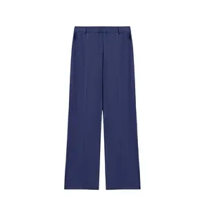 NOCTURNE Tailored Straight-leg Pants - Blue