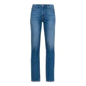 NOEND Eve Slim Straight Crop Jeans In Cripple Creek - Blue