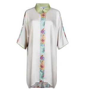 MAISON QALA Kaili Ivory Tunic