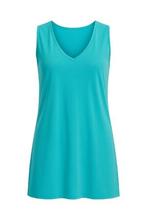 CONQUISTA Sleeveless Micromodal Top - Blue