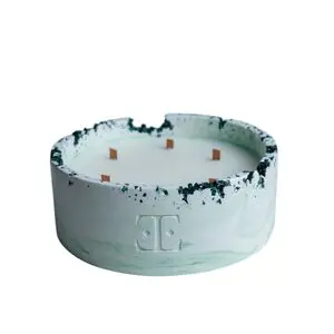 Esti Living Luna Collection Apple Frost Candle - Green