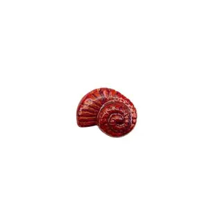 SUNSET MAGIC STUDIO Nautilus Polymer Clay Earcuff - Yellow