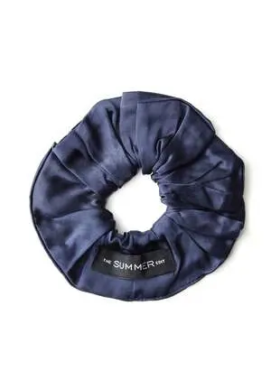 THE SUMMER EDIT Scrunchie Silk Midnight