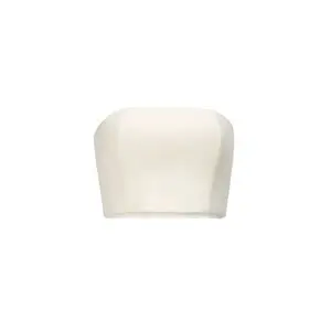 NOMI FAME Moco Creamy Corset Top - White