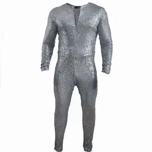 HARMONIA NY Lemuria Sequined Catsuit Dani Watanabe