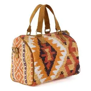BEDROOM ATHLETICS Glastonbury Boho Weekender Bag - Orange