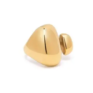 NIALAYA JEWELRY Chunky Cuff Ring - Gold