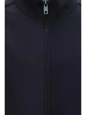Dolce & Gabbana Logo-plaque Zip-up High-neck Sweater