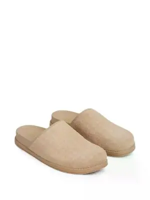 Amiri Monogram-pattern Clogs