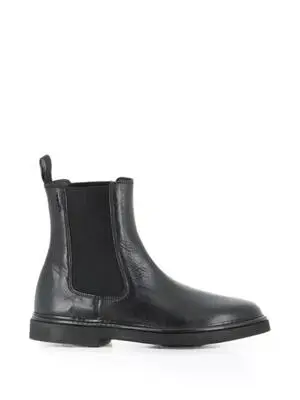 ALEXANDER HOTTO Elasticated Side-panel Boots - Black