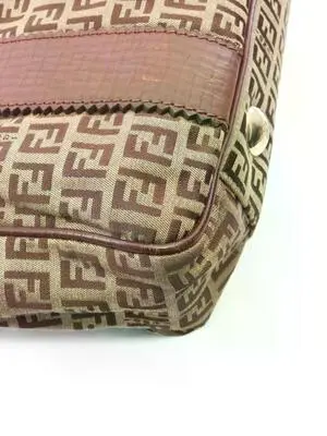 Fendi 2010s Zucchino Canvas Tote Bag