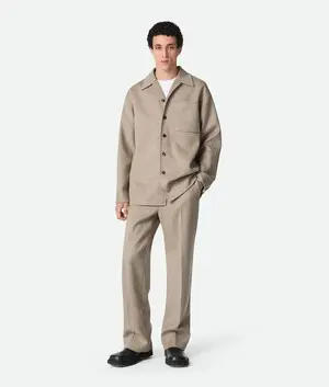 Bottega Veneta Wool And Cashmere Overshirt