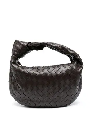 Bottega Veneta Jodie Small Leather Handbag - Brown