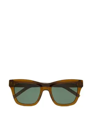 Saint Laurent Sl M156 Sunglasses - Brown