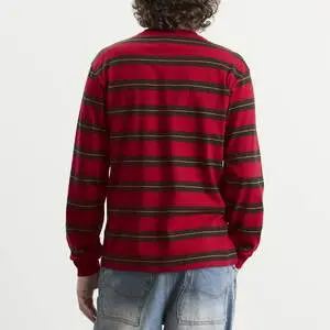 NO PROBLEMO Striped Ls Tee