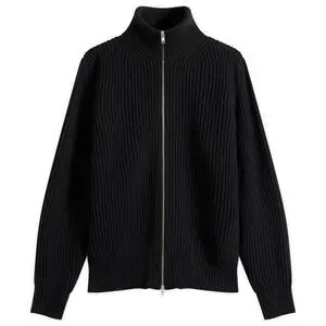 MAISON MARGIELA Zip Through Jumper - Black
