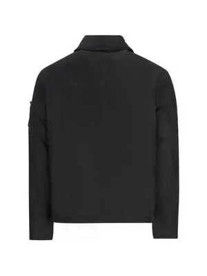 Stone Island Micro Reps Logo-patch Shirt Jacket