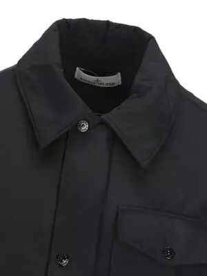 Stone Island Micro Reps Logo-patch Shirt Jacket