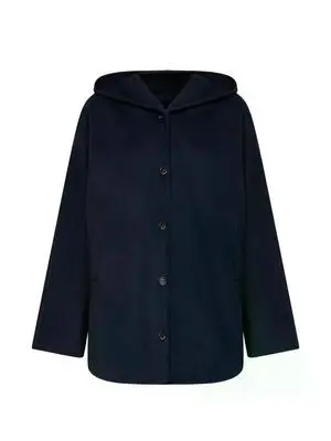 Max Mara Hooded Double-faced Coat