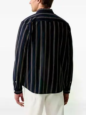 Marc O'polo Vertical-stripe Chest-pocket Shirt