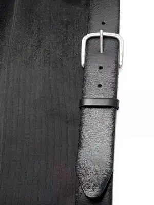 Acne Studios Buckle-detail Pinstriped Trousers