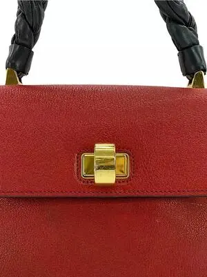 Miu Miu Madras Click Tote Bag - Red