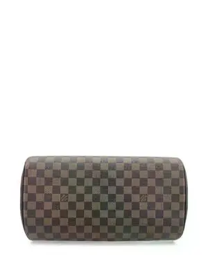LOUIS VUITTON 2005 Damier Ebène Riviera Tote Bag - Brown