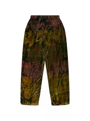 DENIM TEARS Tie-dye Velour Track Pants