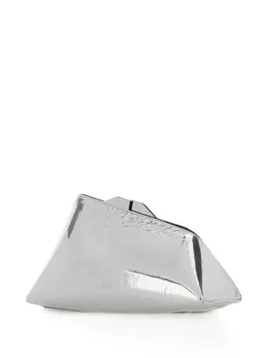 Attico 8.30 Pm Leather Clutch Bags - Silver