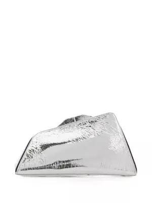 Attico 8.30 Pm Leather Clutch Bags - Silver